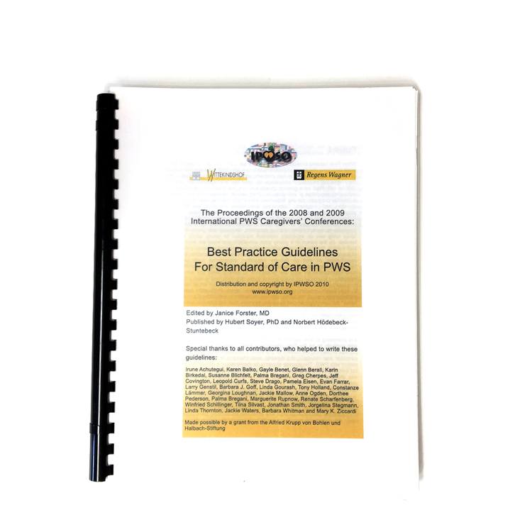 Best Practice Guidelines (Book) - Prader-Willi Syndrome Association (USA)