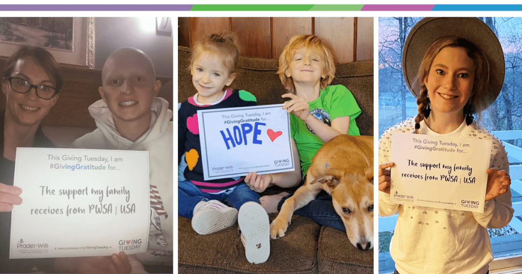 Giving Tuesday: Here's How You Can Support PWSA | USA - Prader-Willi ...