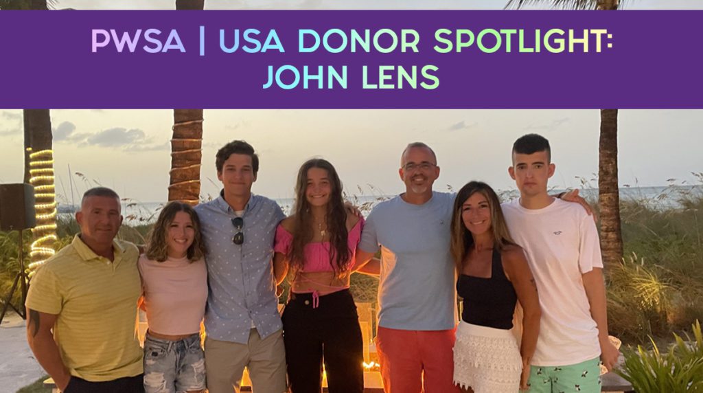 Donor Spotlight: John Lens - Prader-Willi Syndrome Association | USA