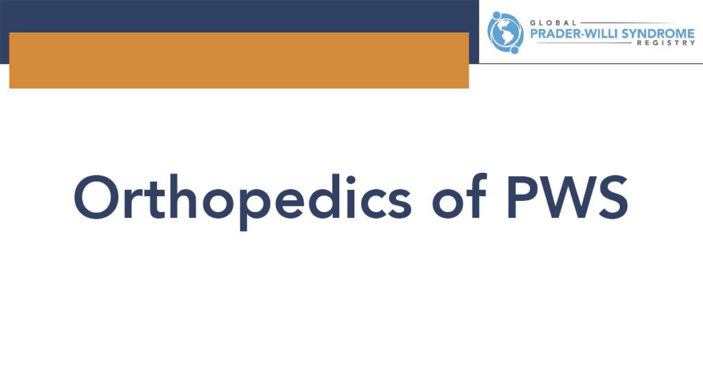 Global PWS Registry Shares Latest Orthopedic Data for Individuals ...