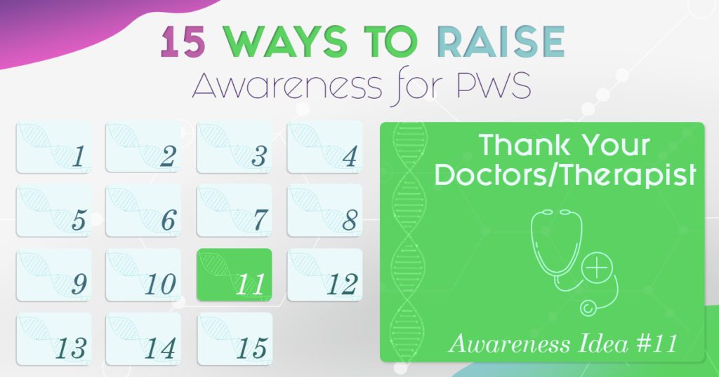 PWS Awareness Month - 15 Ways to Raise Awareness - Prader-Willi ...