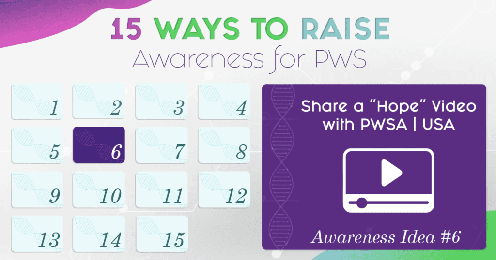 PWS Awareness Month - 15 Ways to Raise Awareness - Prader-Willi ...