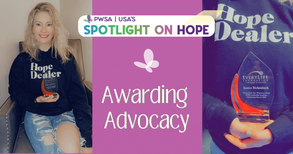 Awarding Advocacy - Prader-Willi Syndrome Association | USA