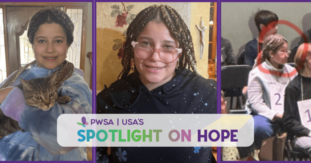 Spotlight on Hope: Mira and the Bee - Prader-Willi Syndrome Association ...