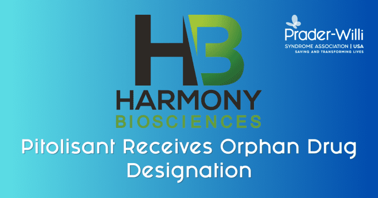 Pitolisant Receives Orphan Drug Designation - Prader-Willi Syndrome ...