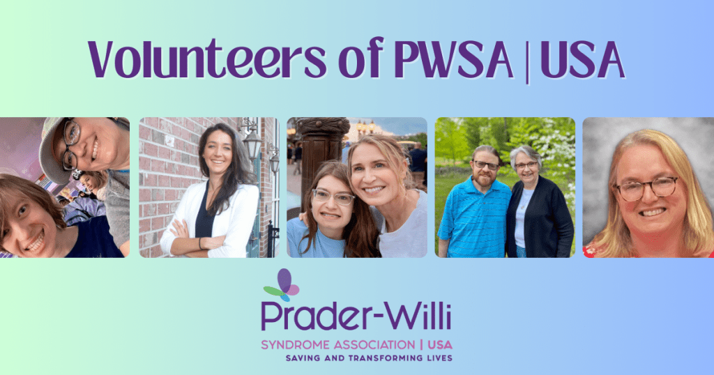 Volunteers of PWSA | USA - Prader-Willi Syndrome Association | USA