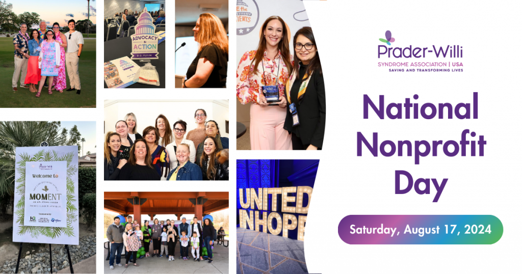 National Nonprofit Day - Prader-Willi Syndrome Association | USA